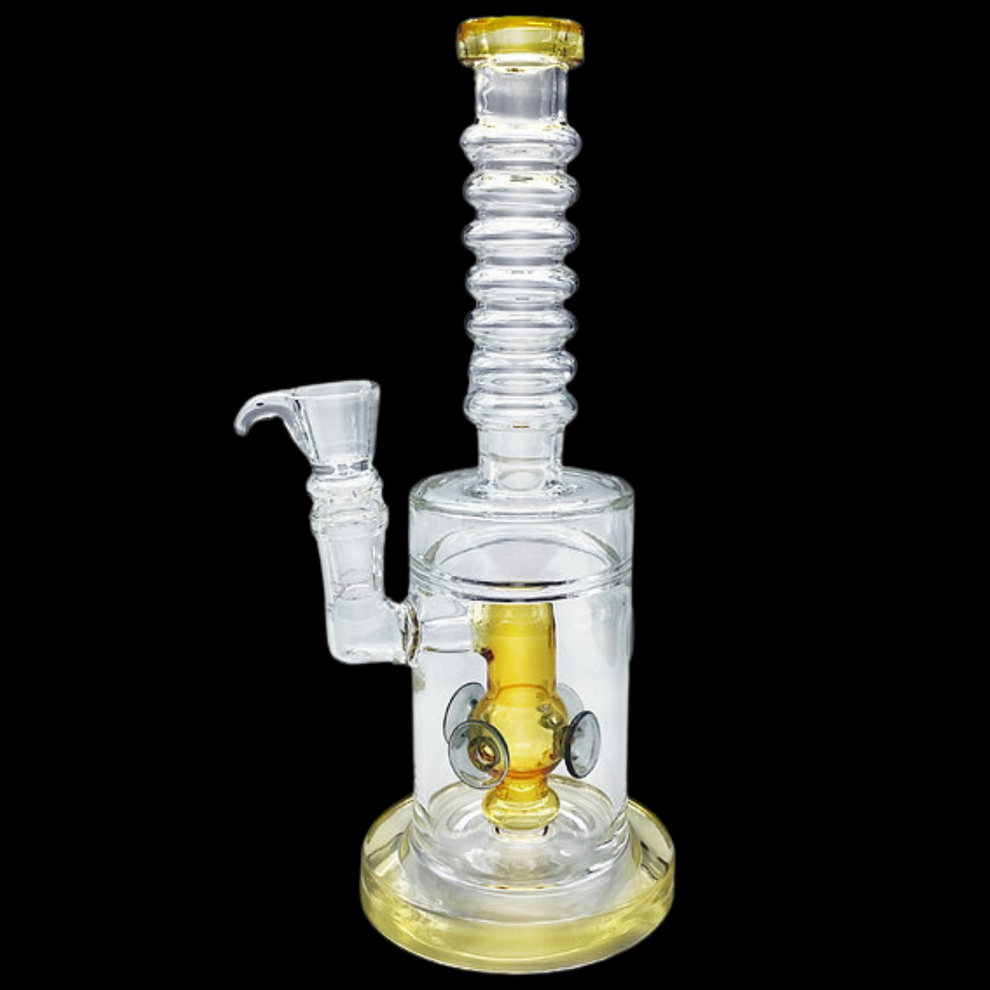 Glass Percolator Suckers Bong (23cm) – Unique Design & Smooth Hits ...