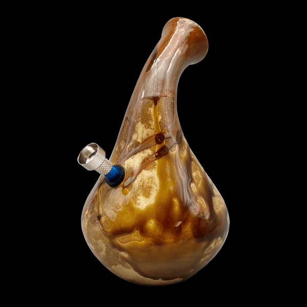 Retro Ceramic Bong 20cm | Lay Back Design – Stylish & Durable – Bongs